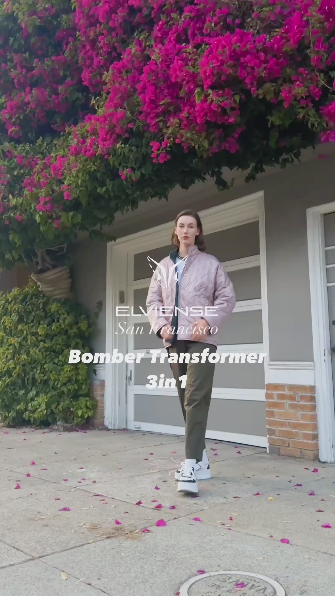 Bomber Transformer 3in1 Down Jacket – ELVIENSE